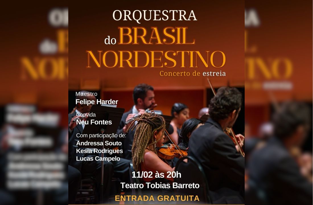Orquestra do Brasil Nordestino estreia com concerto gratuito no Teatro ...
